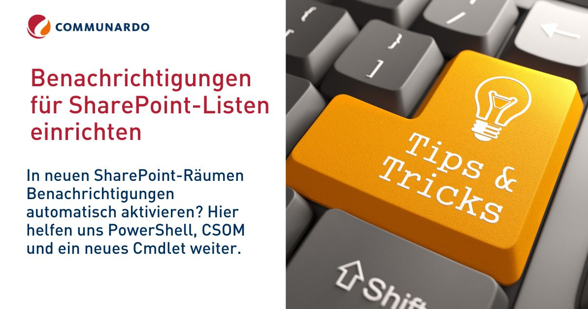 Benachrichtigungen für SharePoint-Listen einrichten und ein neues PnP ... Benachrichtigungen für SharePoint-Listen einrichten und ein neues PnP ...