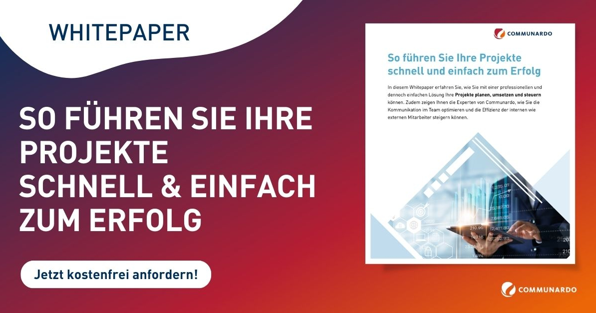 Whitepaper: So führen Sie Ihre Projekte schnell und einfach zum Erfolg | Communardo