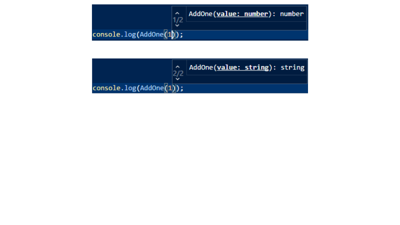 Typescript Tipps Funktionen überladen Communardo 